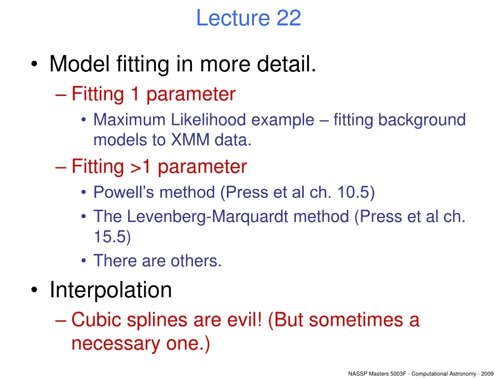 PPT - Lecture 22 PowerPoint Presentation, free download - ID:9204954