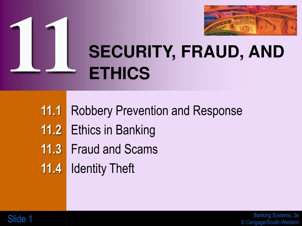 PPT - SECURITY, FRAUD, AND ETHICS PowerPoint Presentation, free ...