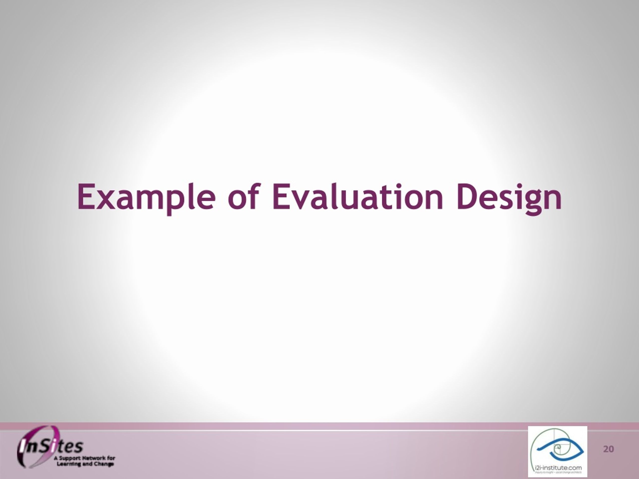 PPT - A Tool for Designing Evaluations of Paradigm Shifts in Complex ...