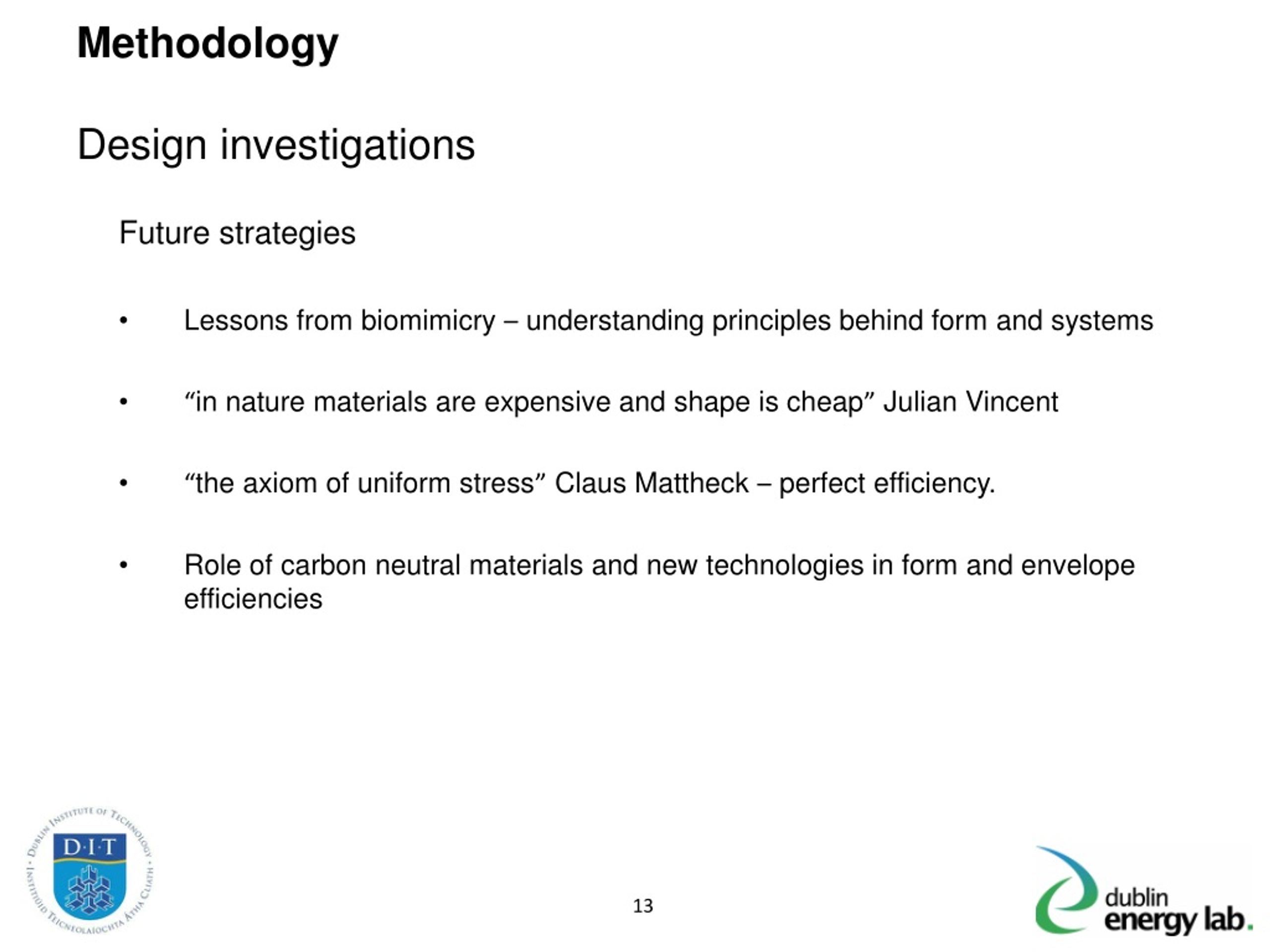 PPT - Efficiency of form and system – architectural requirements in the ...