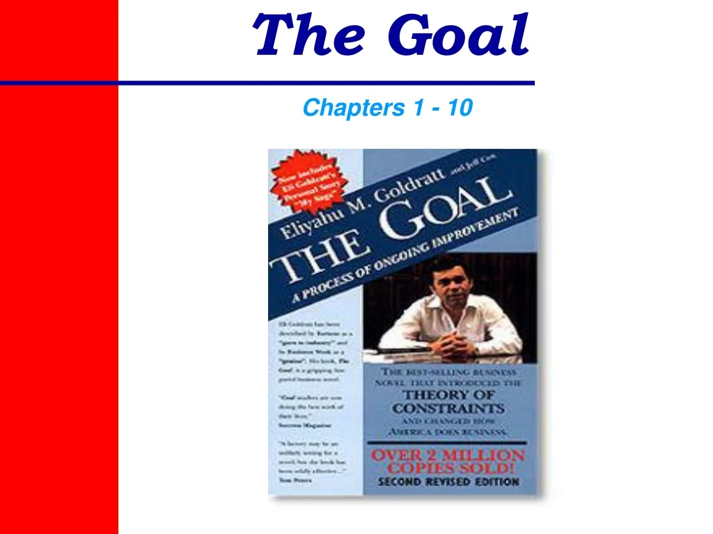 PPT - The Goal Chapters 1 - 10 PowerPoint Presentation, free download ...