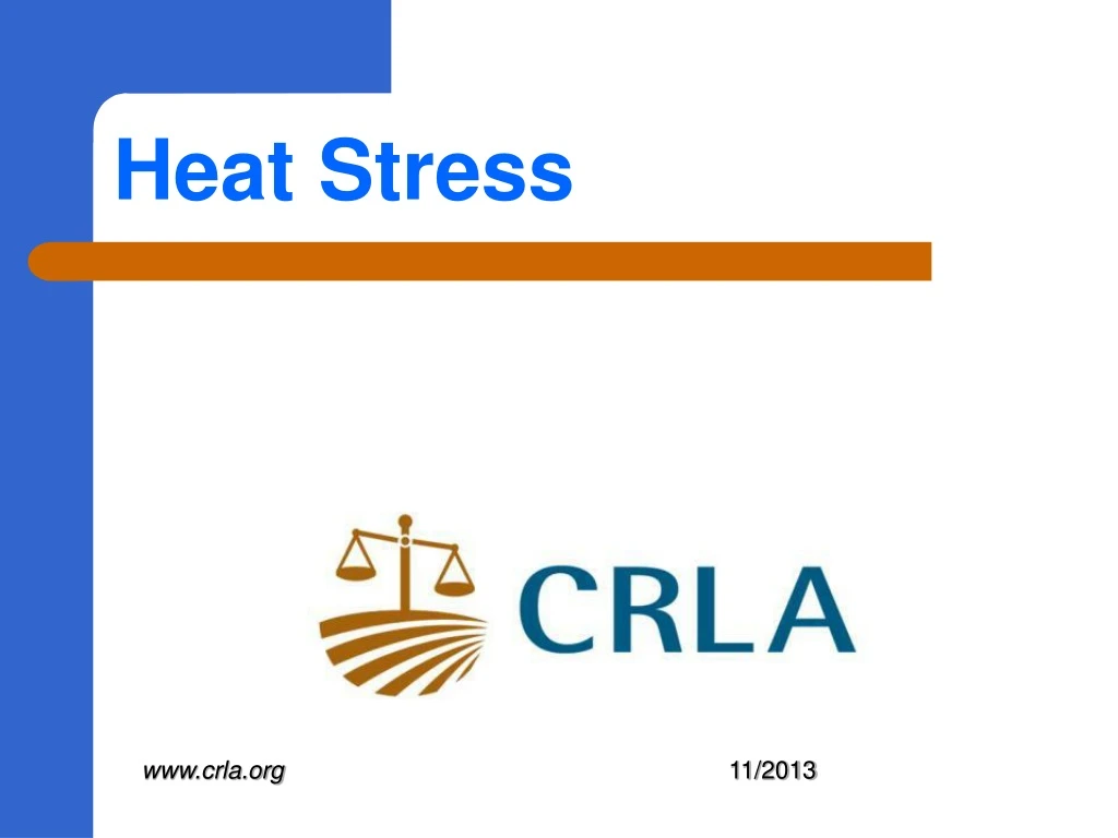 PPT - Heat Stress PowerPoint Presentation, free download - ID:9209668