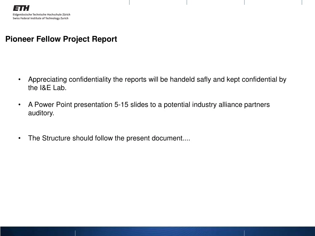 PPT - Pioneer Fellow Project Report PowerPoint Presentation, free ...