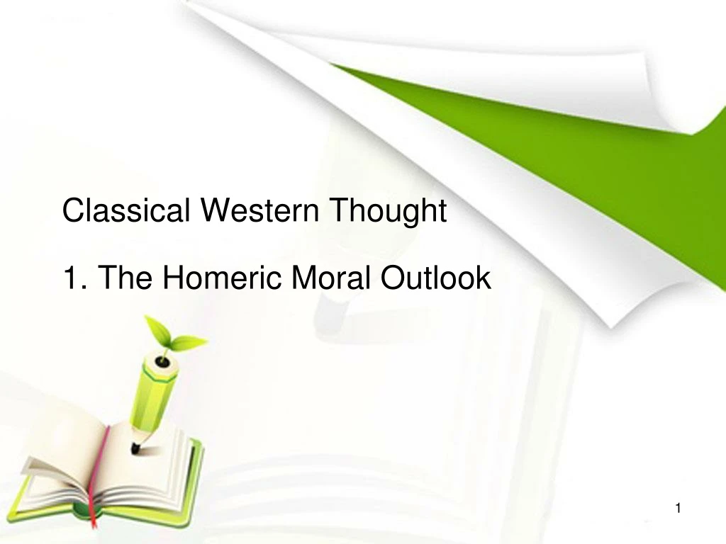 PPT - Classical Western Thought PowerPoint Presentation, free download ...