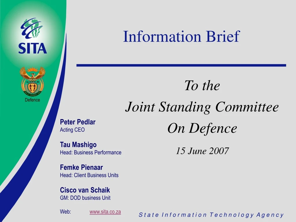PPT - Information Brief PowerPoint Presentation, free download - ID:9211631