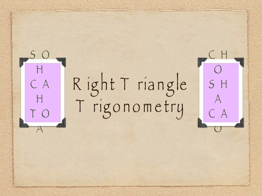 PPT - Right Triangle Trigonometry PowerPoint Presentation, free ...