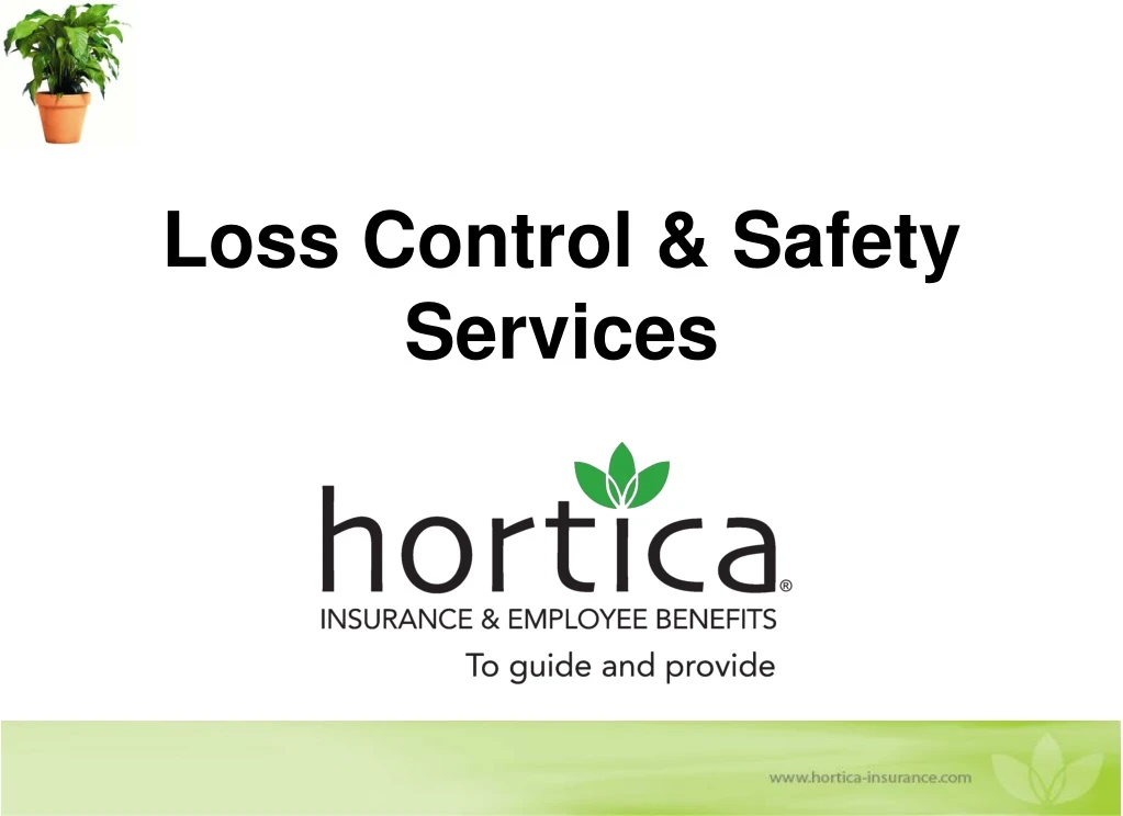 PPT - Loss Control & Safety Services PowerPoint Presentation, free ...