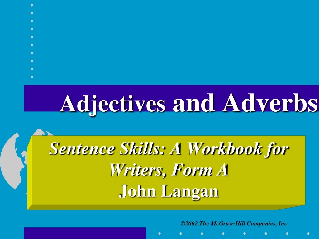 PPT - Adjectives and Adverbs PowerPoint Presentation, free download ...