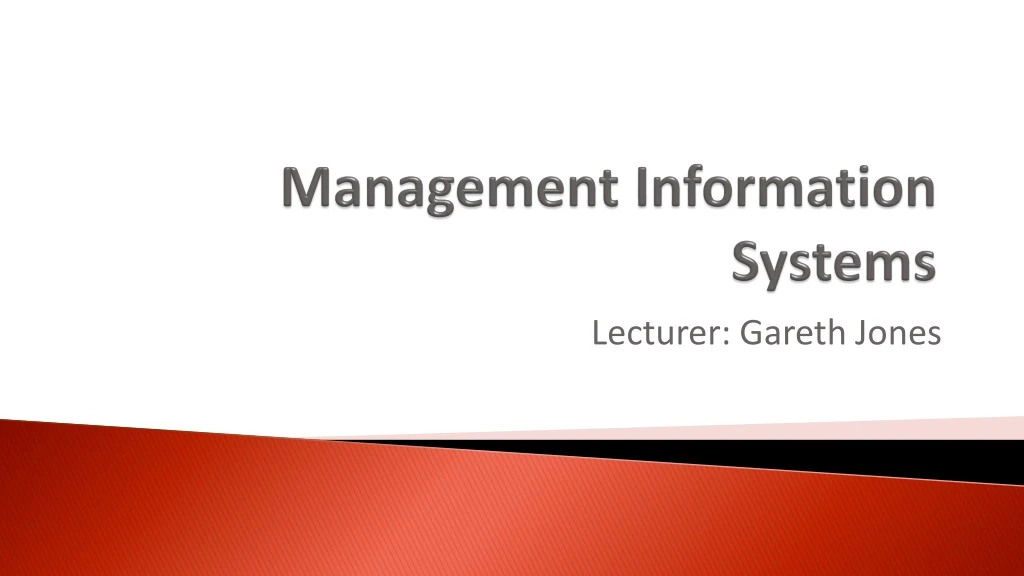 Ppt Management Information Systems Powerpoint Presentation Free