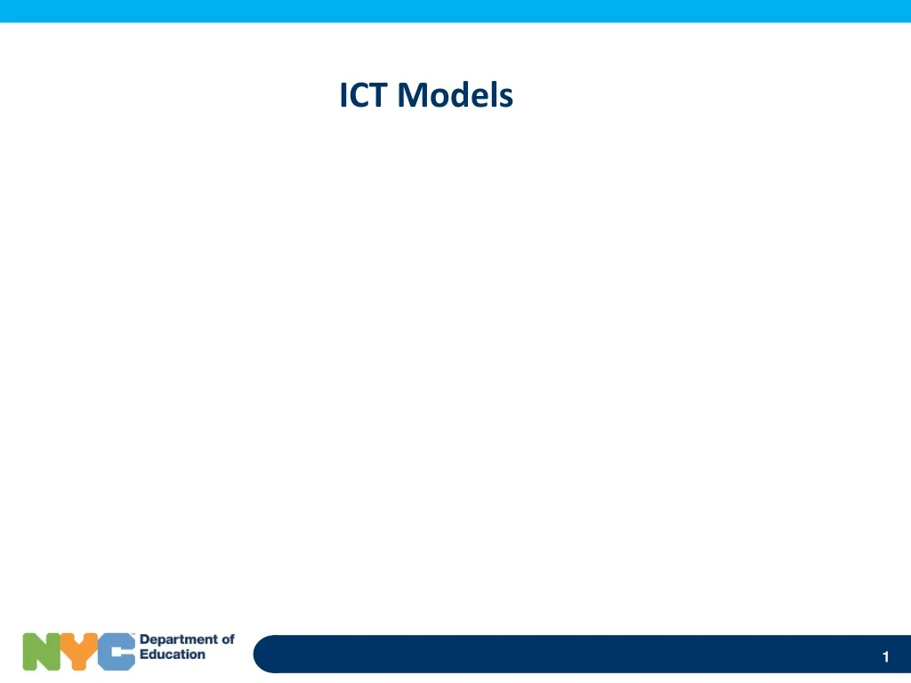 PPT - ICT Models PowerPoint Presentation, free download - ID:9219653
