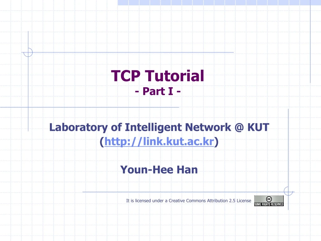 PPT - TCP Tutorial - Part I - PowerPoint Presentation, free download - ID:9220659