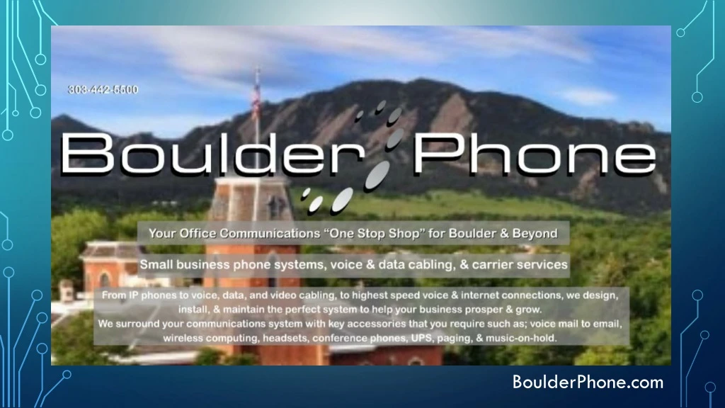 PPT - BoulderPhone PowerPoint Presentation, free download - ID:9221246