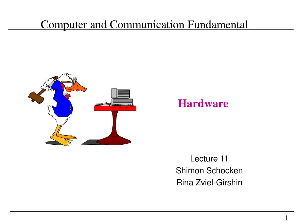 PPT - Computer and Communication Fundamental PowerPoint Presentation ...