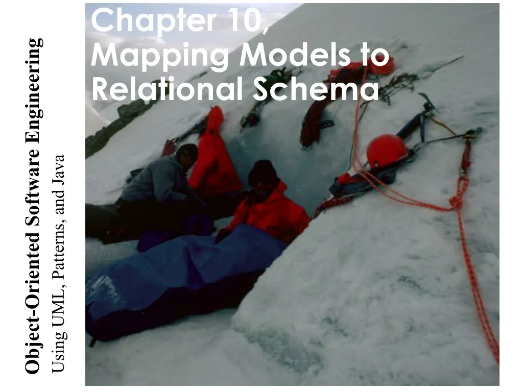 PPT - Chapter 10, Mapping Models to Relational Schema PowerPoint ...