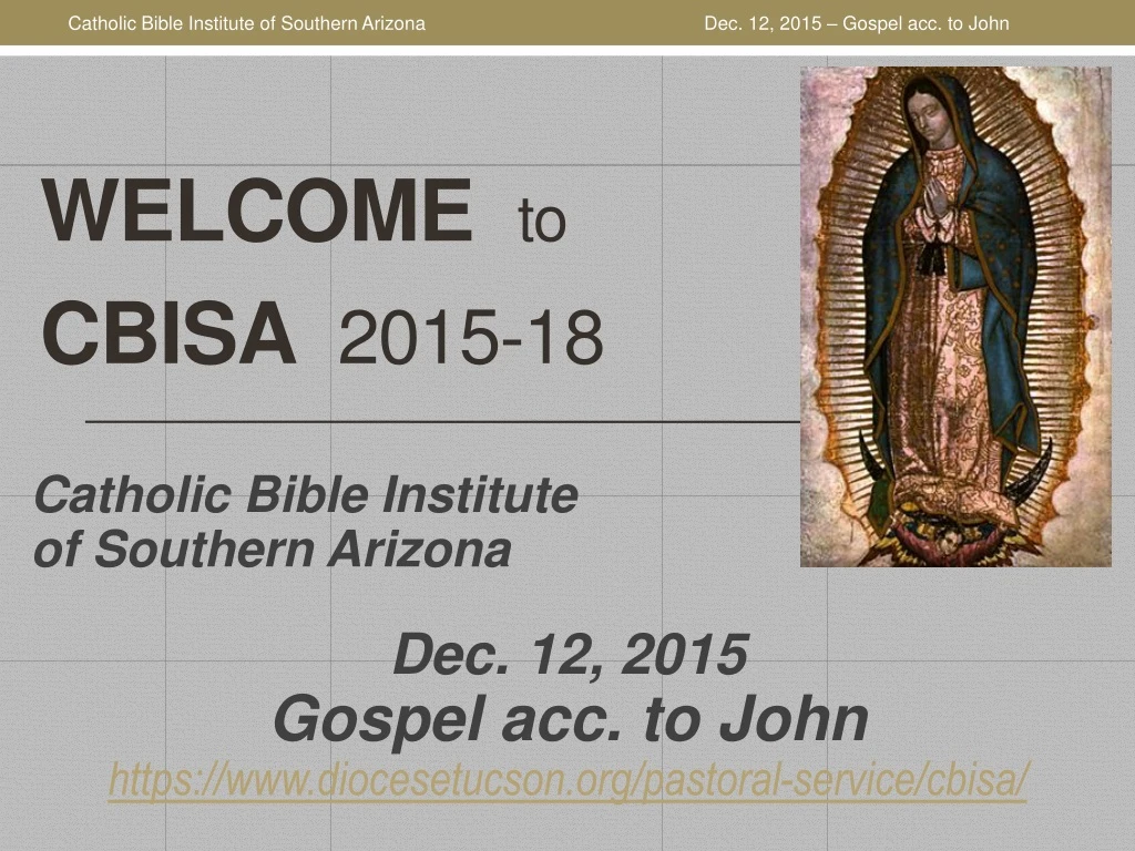 PPT - WELCOME to CBISA 2015-18 PowerPoint Presentation, free download ...