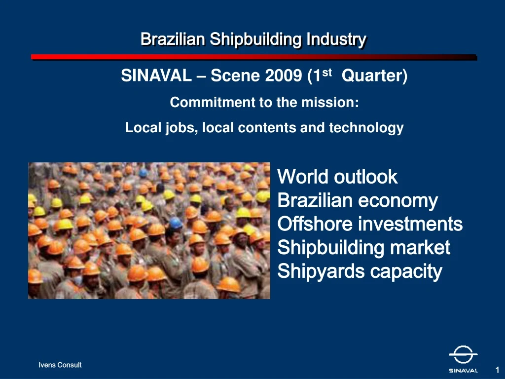 PPT - Brazilian Shipbuilding Industry PowerPoint Presentation, free ...