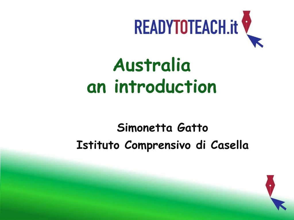 PPT - Australia an introduction PowerPoint Presentation, free download ...