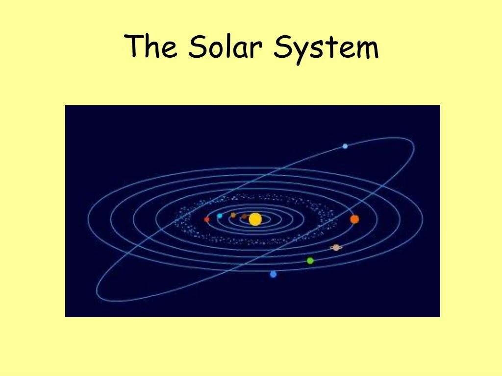 PPT - The Solar System PowerPoint Presentation, free download - ID:9228178
