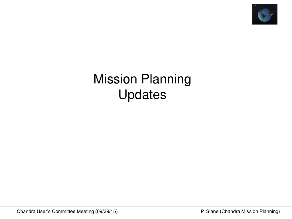 PPT - Mission Planning Updates PowerPoint Presentation, free download ...
