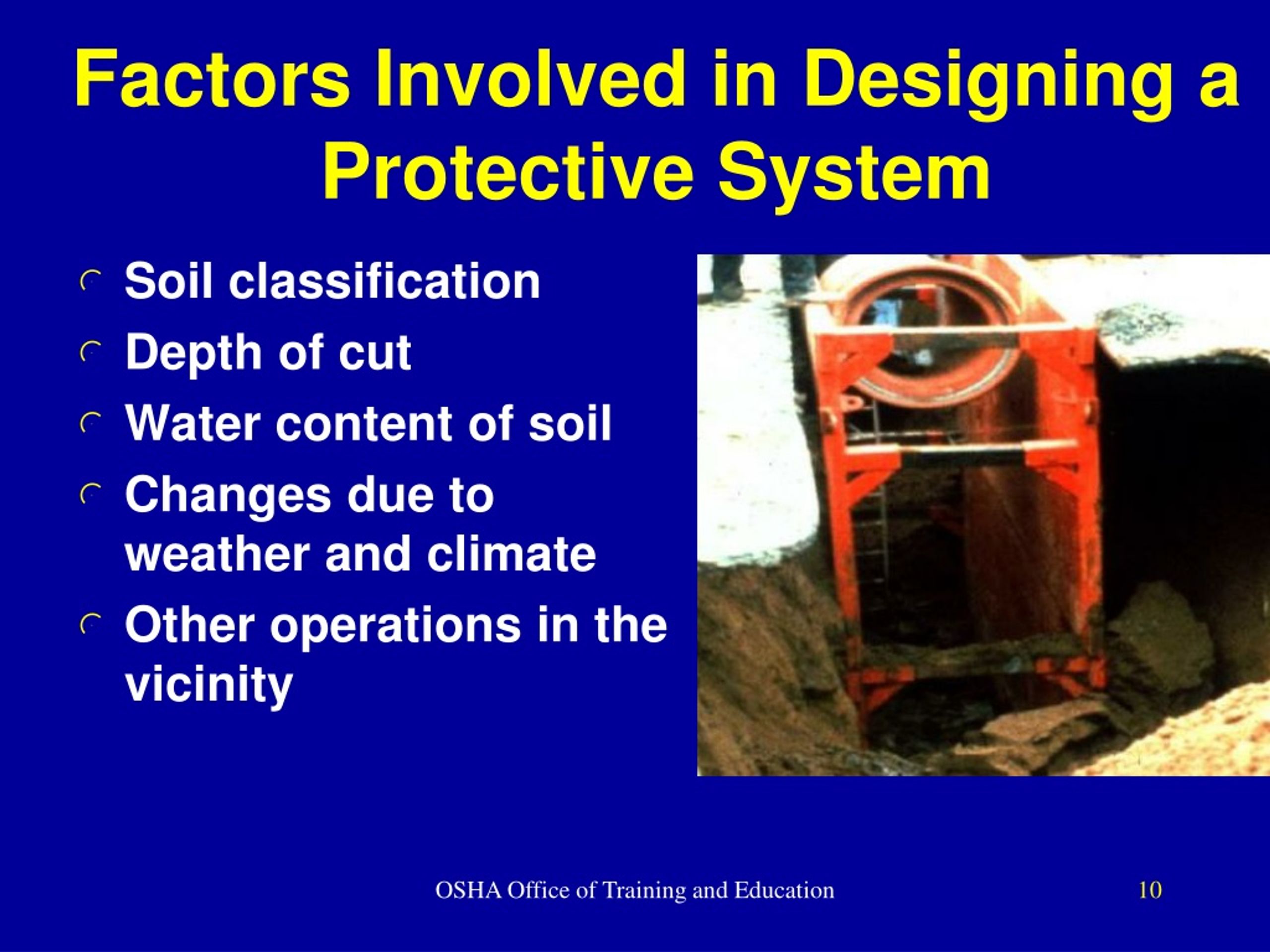 PPT - Safe Excavations: OSHA Guidelines PowerPoint Presentation, free ...