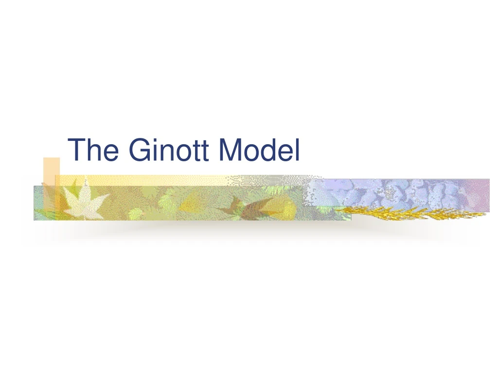 PPT - The Ginott Model PowerPoint Presentation, free download - ID:9231050