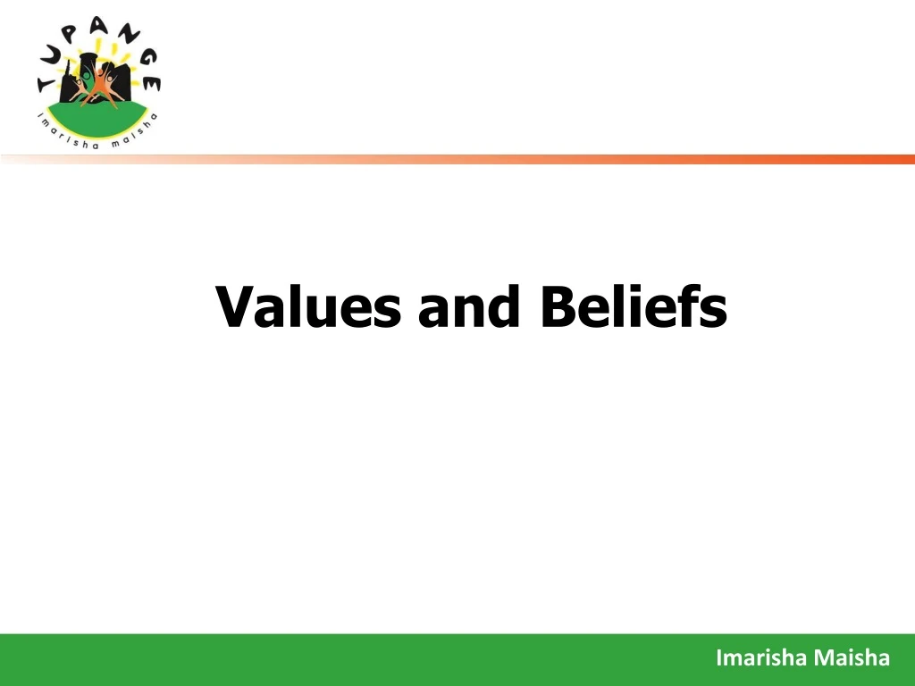 PPT - Values and Beliefs PowerPoint Presentation, free download - ID ...