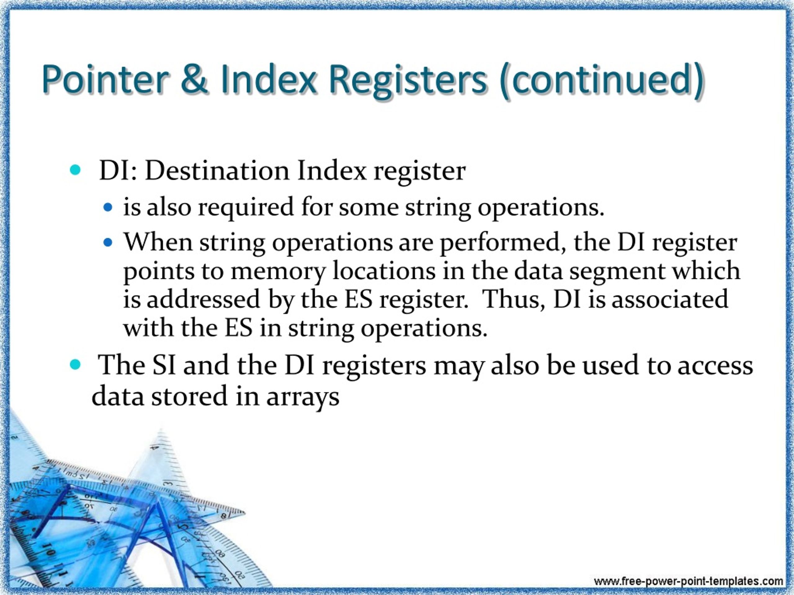 PPT - Microprocessor Architecture: Interfacing Techniques PowerPoint ...