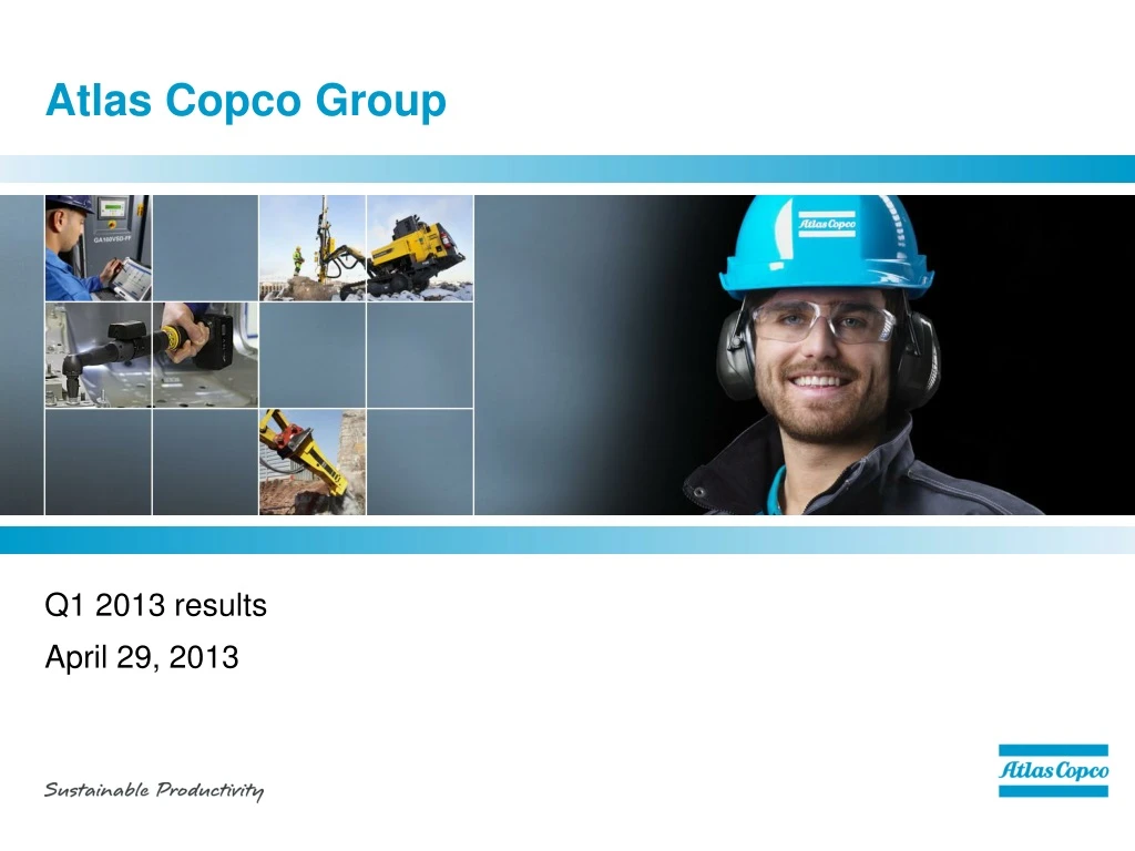 PPT - Atlas Copco Group PowerPoint Presentation, free download - ID:9238925