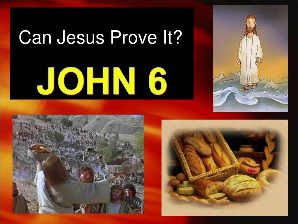 PPT - Can Jesus Prove It? PowerPoint Presentation, free download - ID ...