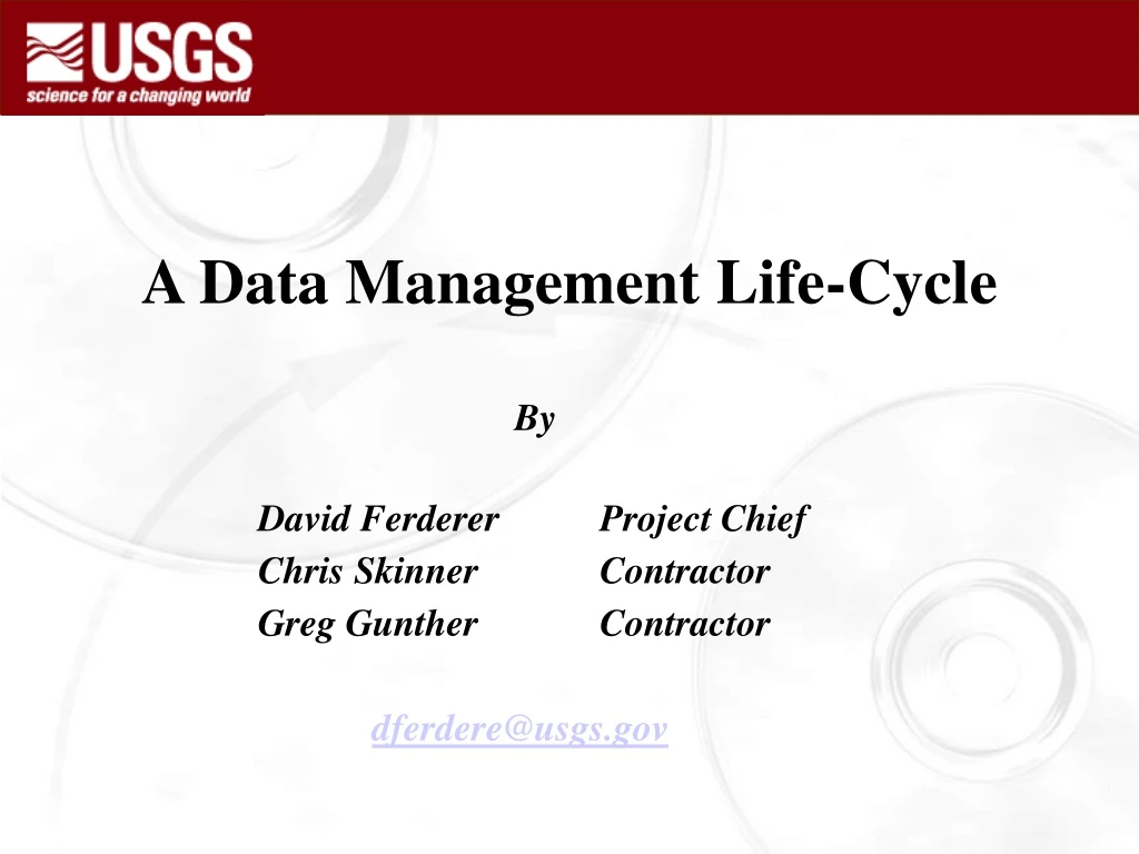 PPT - A Data Management Life-Cycle PowerPoint Presentation, free ...
