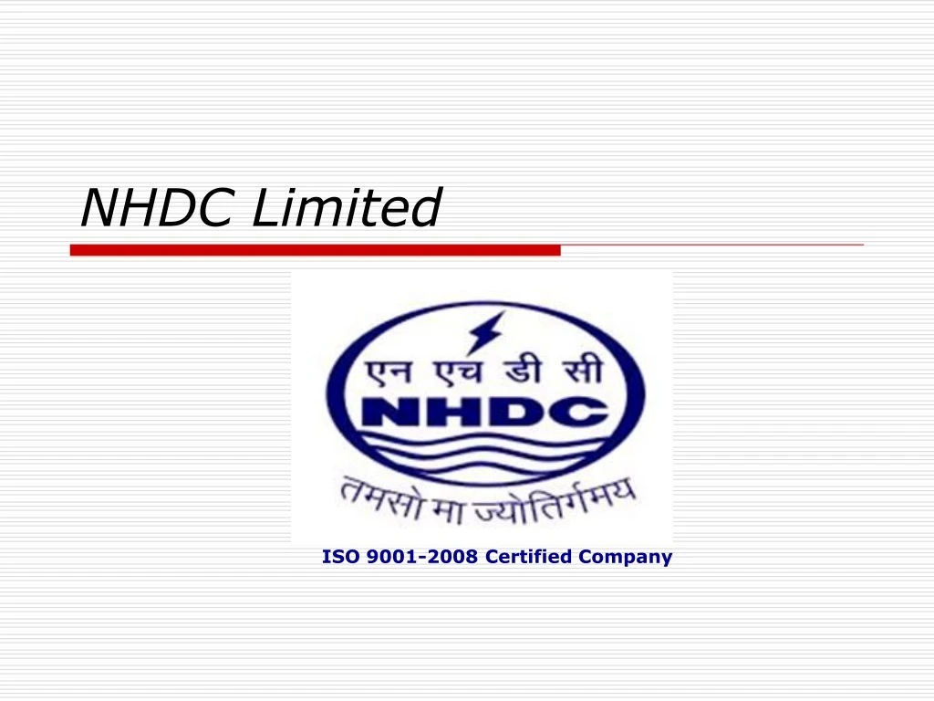 PPT - NHDC Limited PowerPoint Presentation, free download - ID:9242830