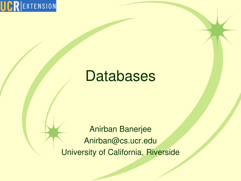 PPT - Databases PowerPoint Presentation, free download - ID:9243674