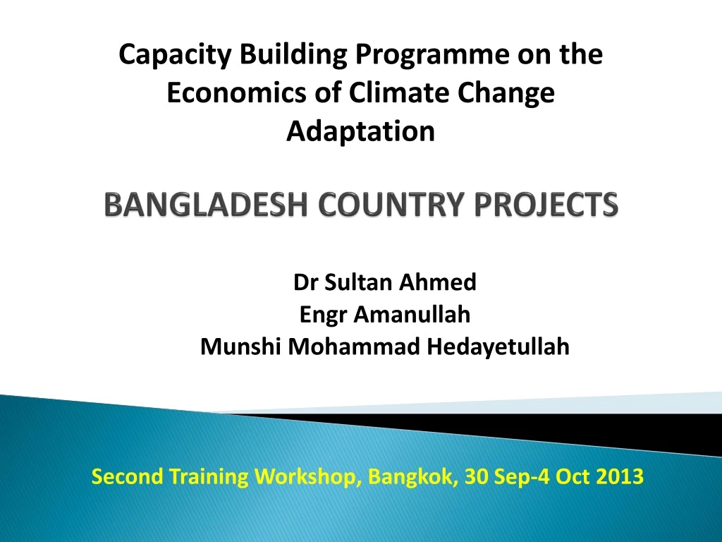 PPT - BANGLADESH COUNTRY PROJECTS PowerPoint Presentation, free ...