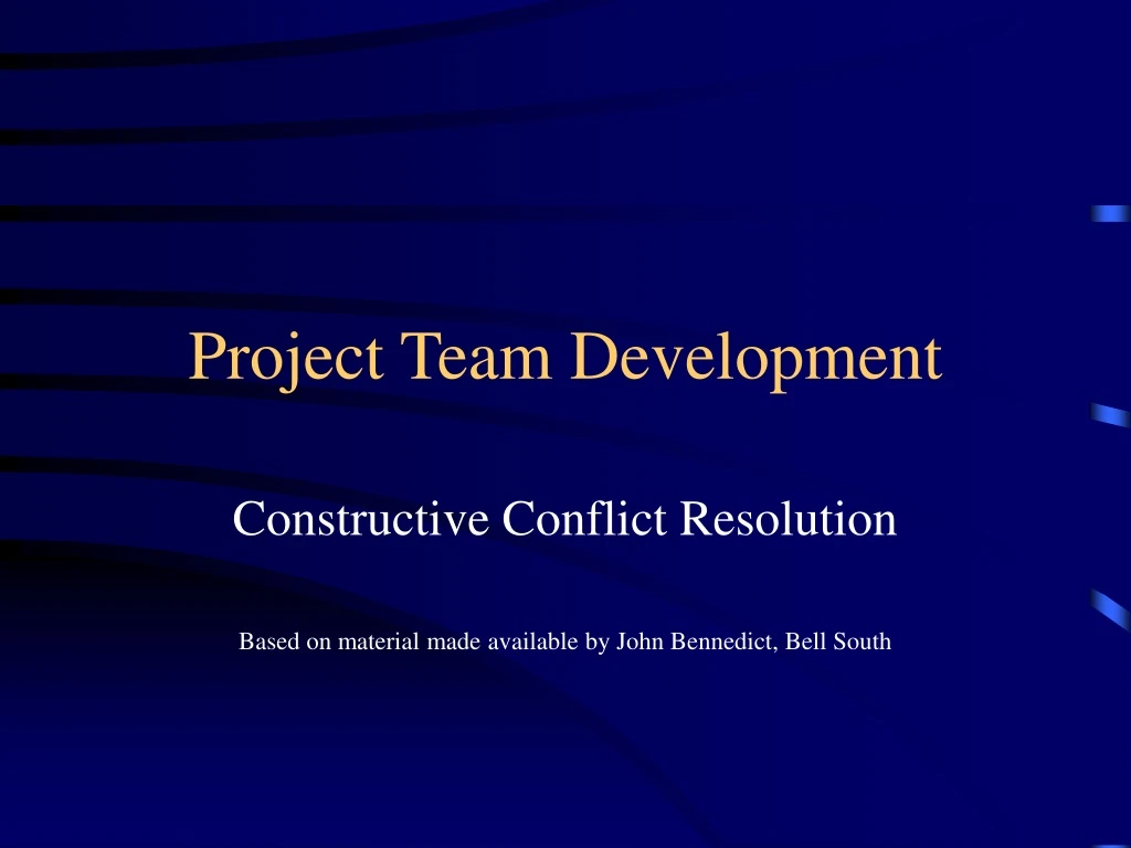 PPT - Project Team Development PowerPoint Presentation, free download ...
