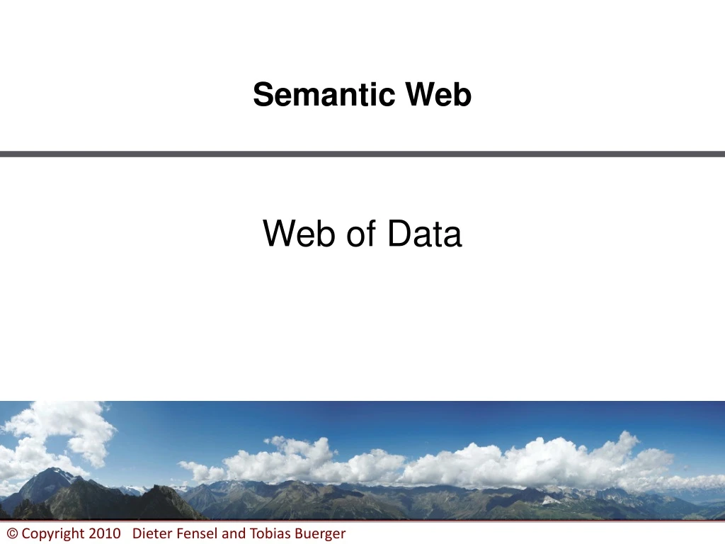 PPT - Web of Data PowerPoint Presentation, free download - ID:9246396