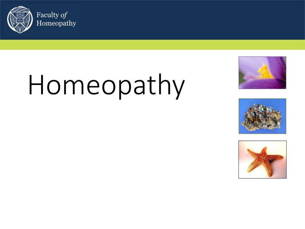 PPT - Homeopathy PowerPoint Presentation, free download - ID:9249695