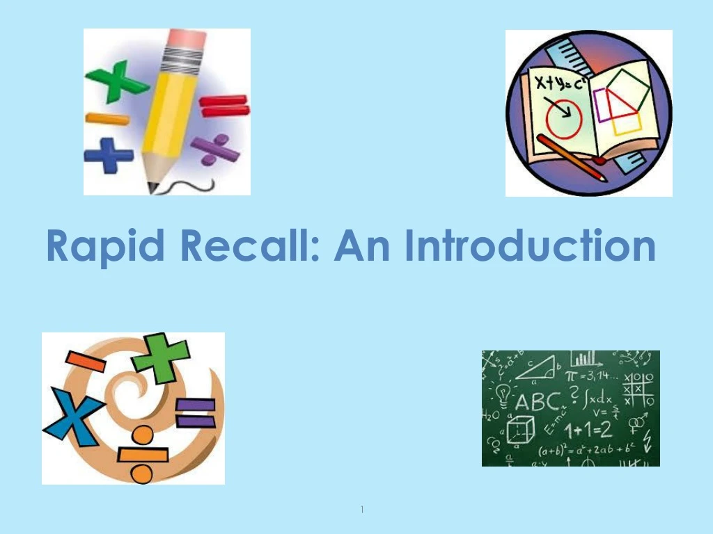 PPT - Rapid Recall: An Introduction PowerPoint Presentation, free ...