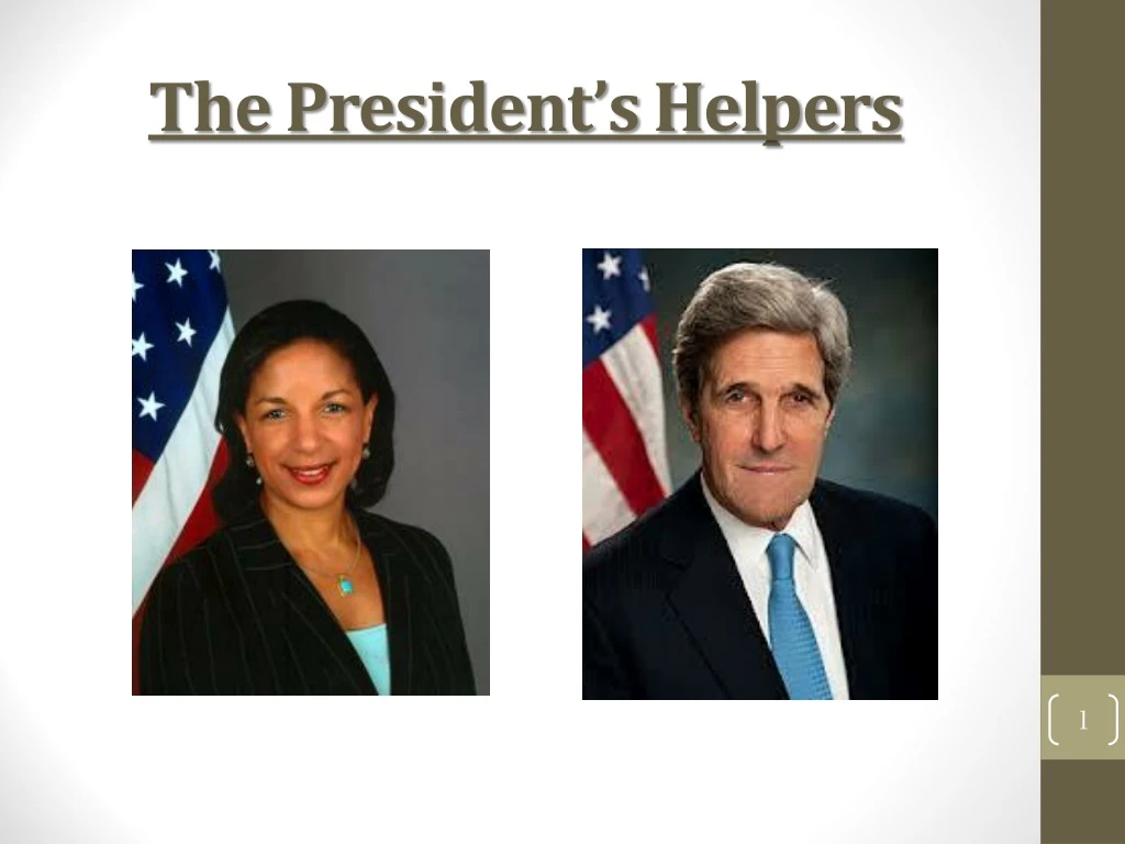 PPT - The President’s Helpers PowerPoint Presentation, free download ...