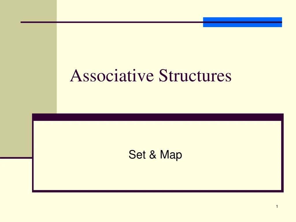 PPT - Associative Structures PowerPoint Presentation, free download ...