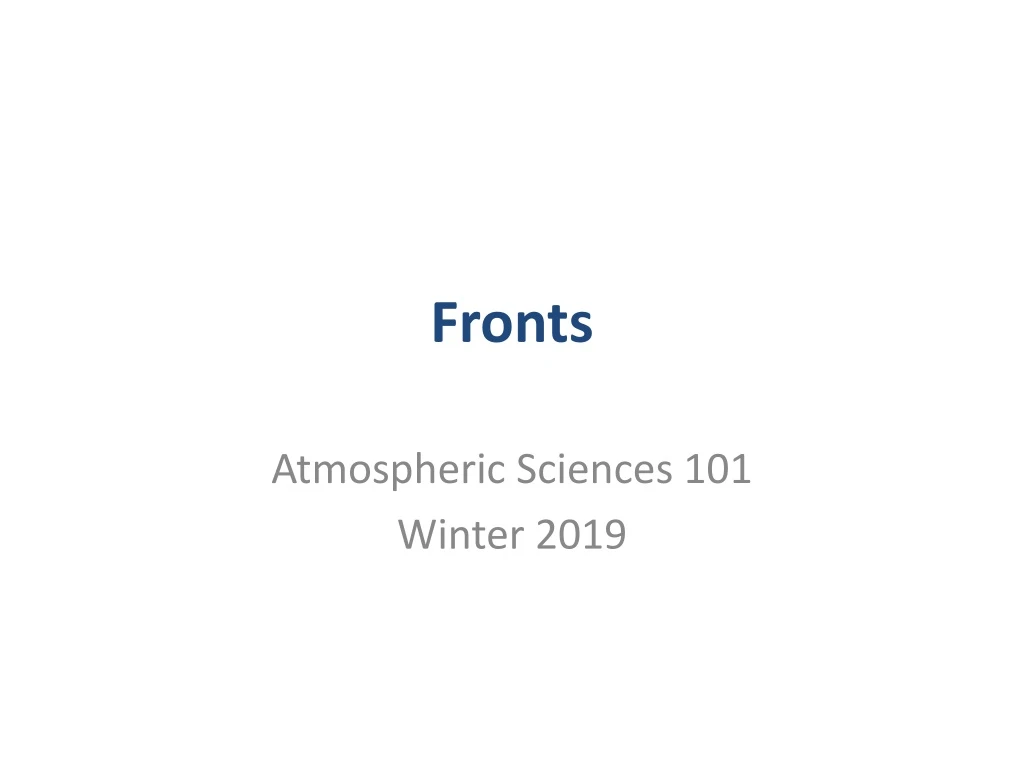 PPT - Fronts PowerPoint Presentation, free download - ID:9251421