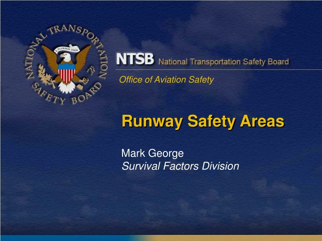 PPT - Runway Safety Areas PowerPoint Presentation, free download - ID ...