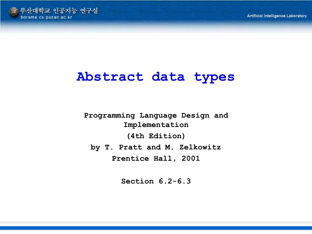 PPT - Abstract data types PowerPoint Presentation, free download - ID ...
