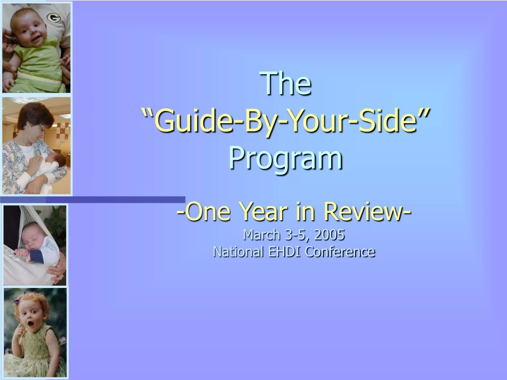 PPT - The “Guide-By-Your-Side” Program PowerPoint Presentation, free ...