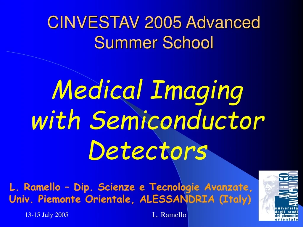 PPT - CINVESTAV 2005 Advanced Summer School PowerPoint Presentation, free download - ID:9255253