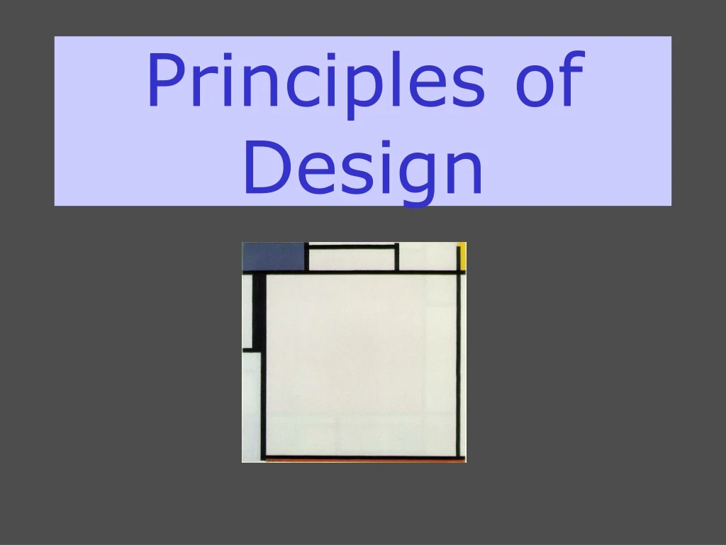 PPT - Principles of Design PowerPoint Presentation, free download - ID ...