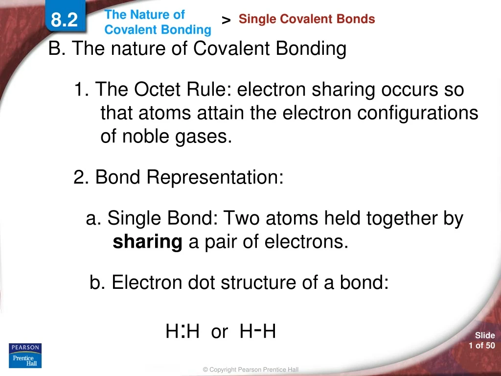 PPT - Single Covalent Bonds PowerPoint Presentation, free download - ID ...