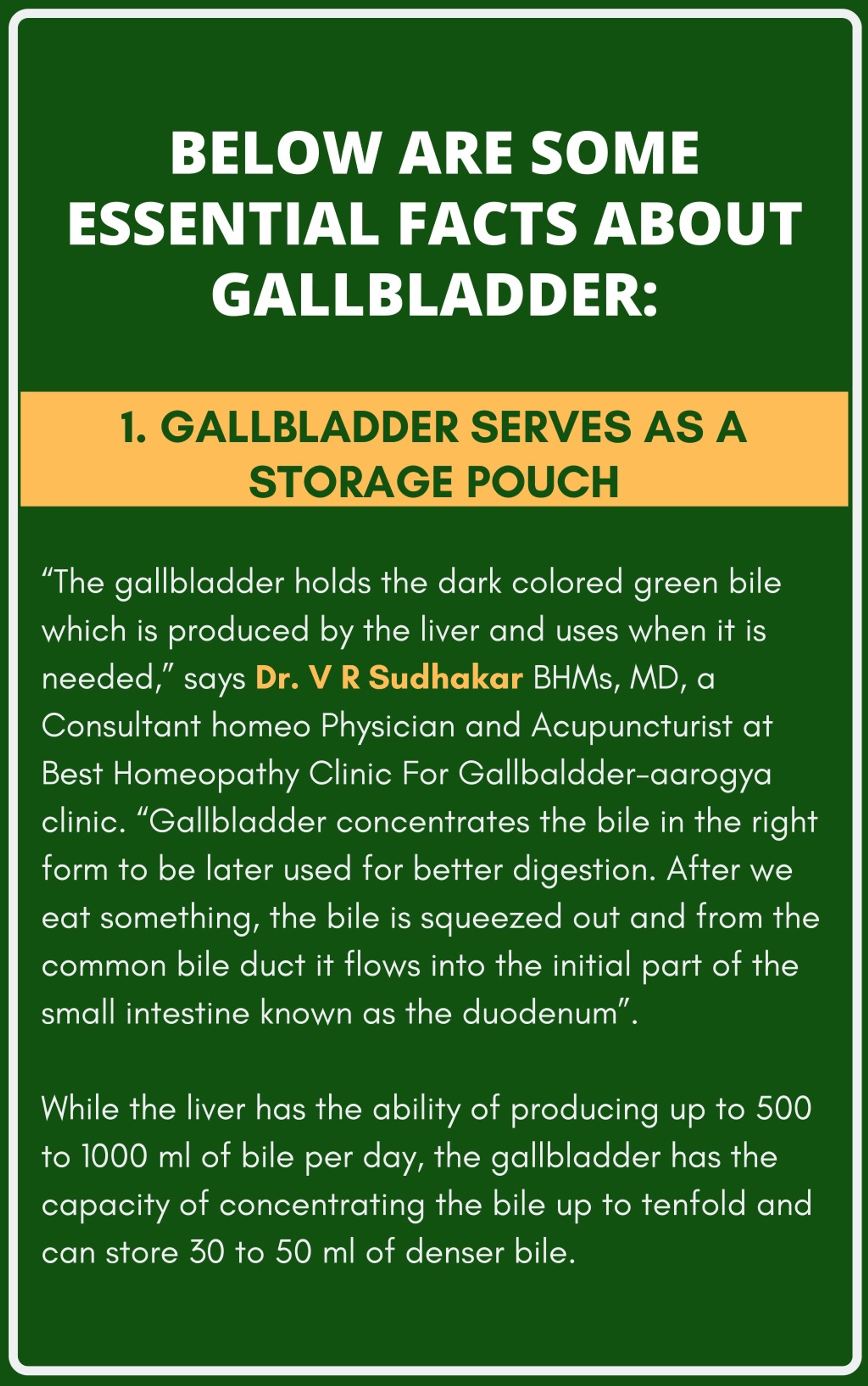PPT - 8 Essential Facts About Your Gallbladder | Homeopathy Clinic For ...