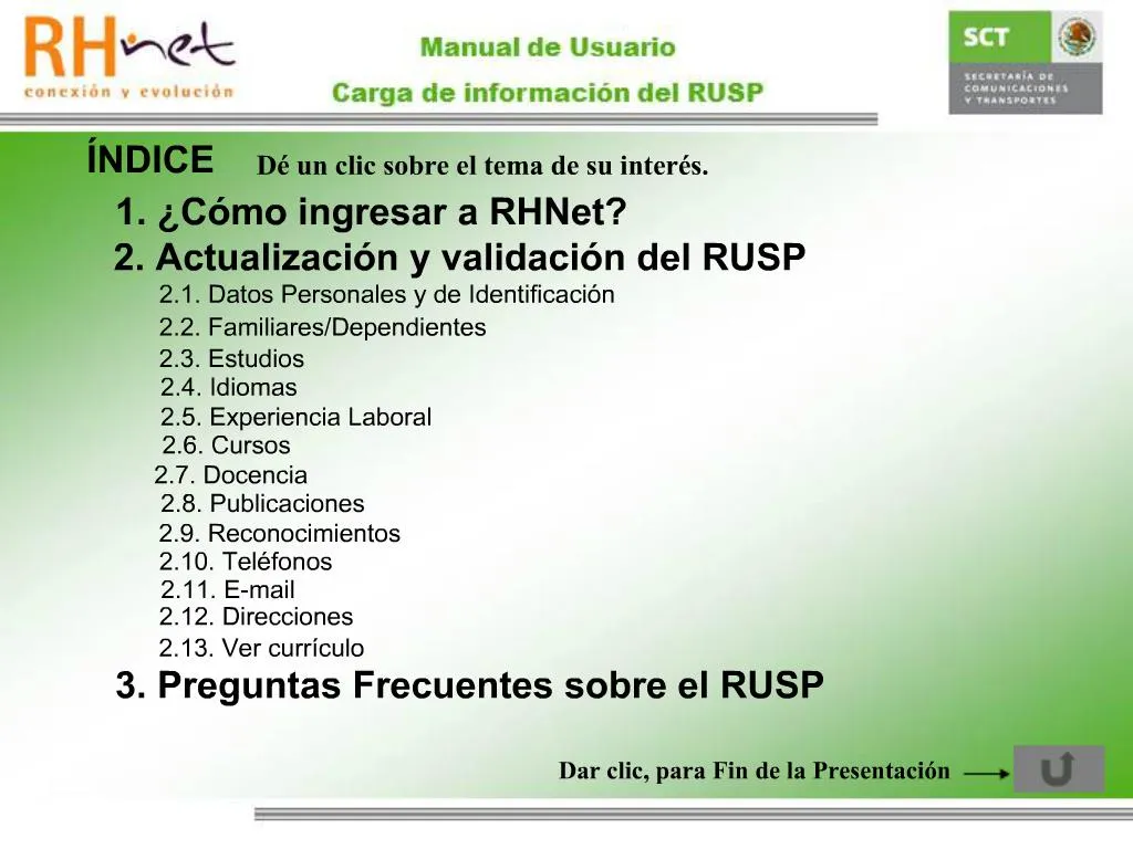 PPT - 1. C mo ingresar a RHNet PowerPoint Presentation, free download ...