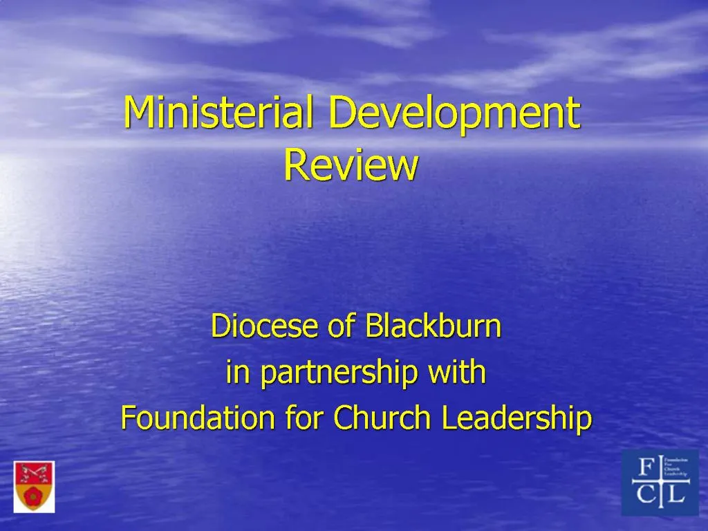 PPT - Ministerial Development Review PowerPoint Presentation, free ...