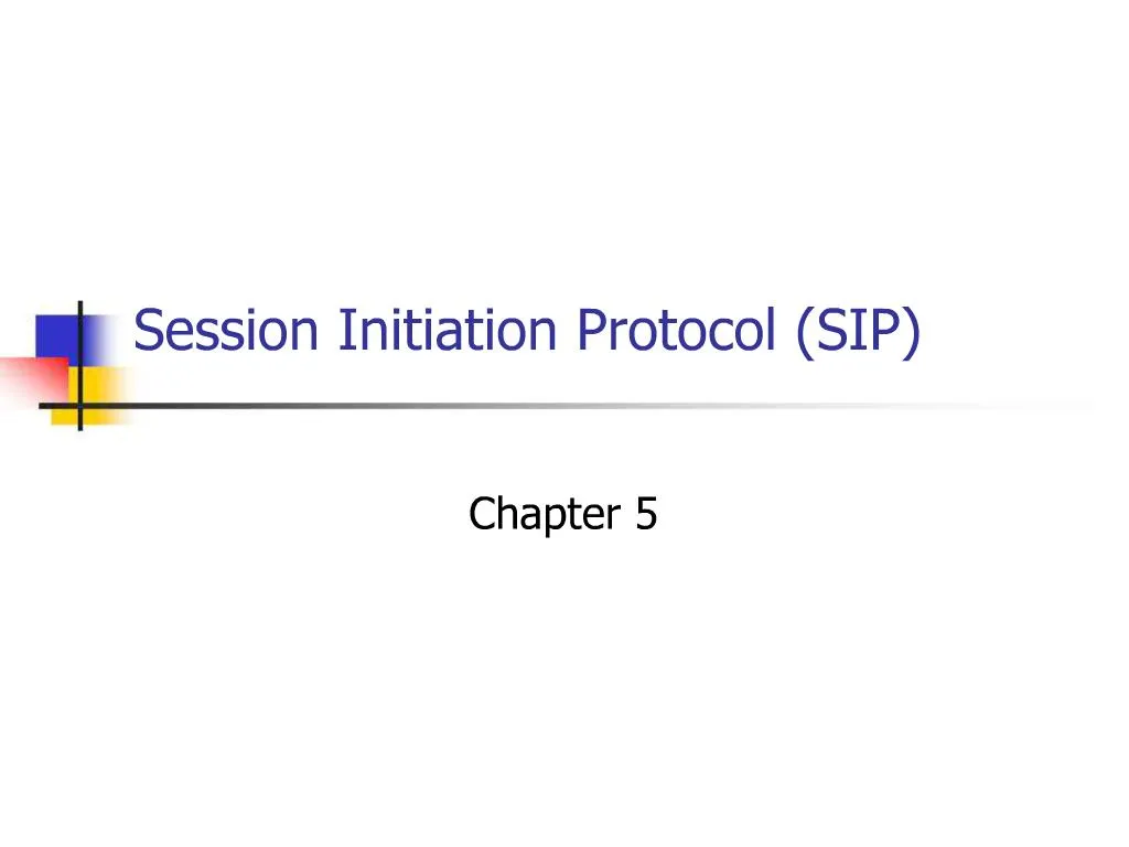 PPT - Session Initiation Protocol SIP PowerPoint Presentation, free ...